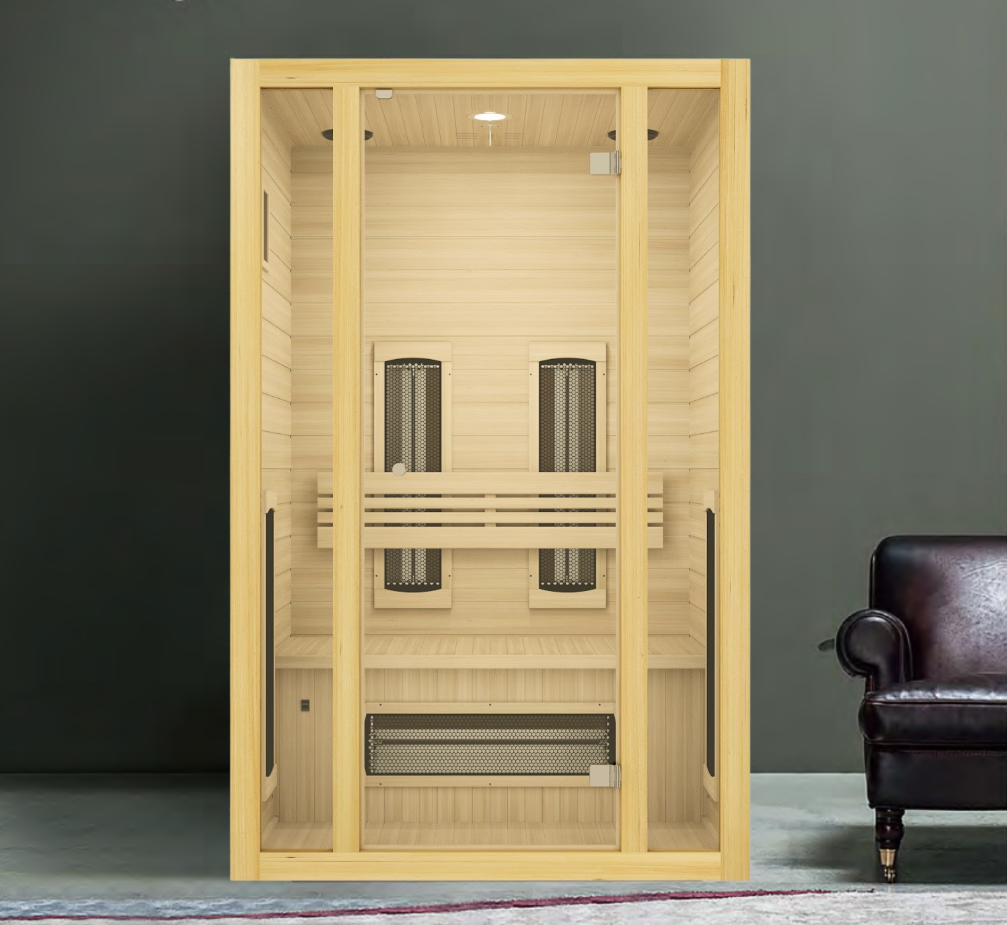 Rejuvenex 2 Person Sauna - Compact Wellness Sanctuary